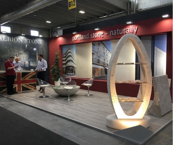 Portland Stone on the Global Stage: Albion Stone at Verona Fair
