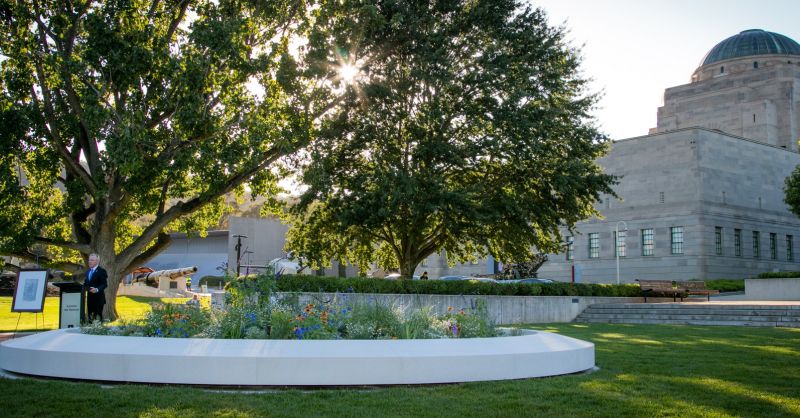 Flanders Memorial Garden with Honorable Portland Stone | Albion Stone