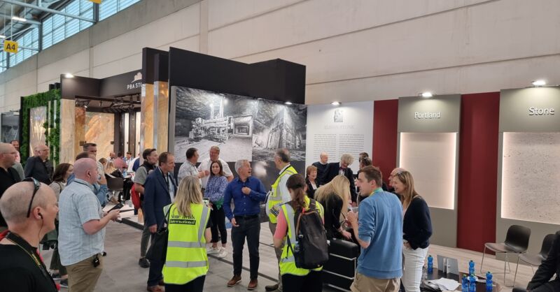 Albion Stone Marks 10 Years at Marmomac with Portland Stone Showcase